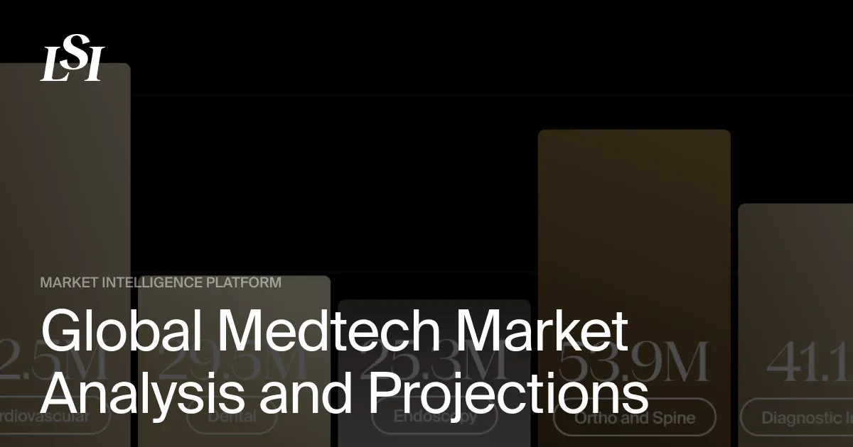 Global Medtech Market Analysis & Projections (MAP) - Life Science ...